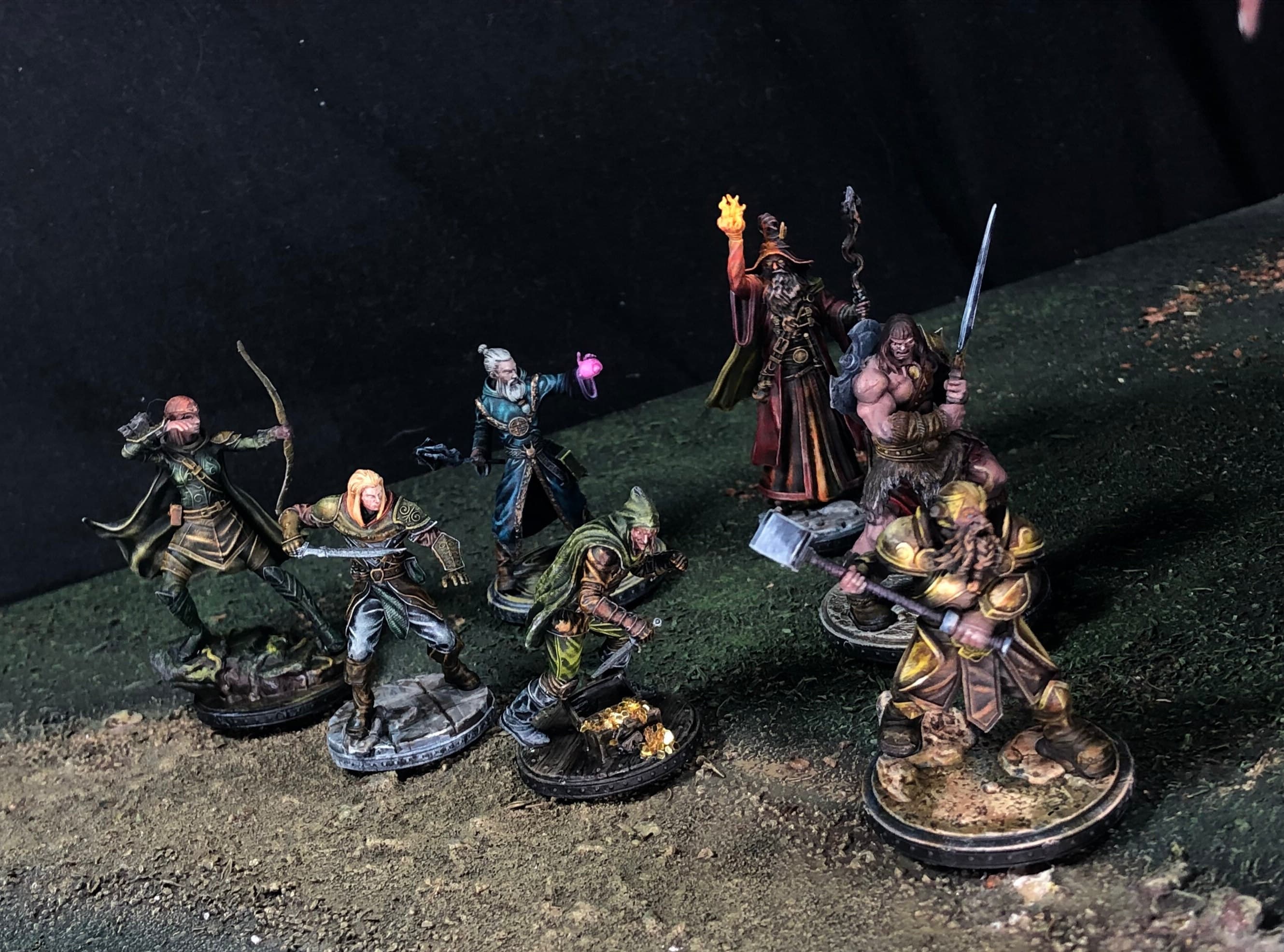 D&D Hero Bundle I Playable Characters I Dnd Painted Heroes I Primal ...