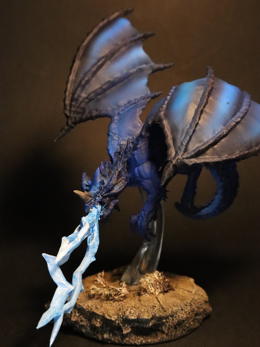 Blue Dragon Dragon Dnd Miniature Painted Mini for Dungeons and Dragons ...