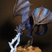 Blue Dragon Dragon Dnd Miniature Painted Mini for Dungeons and Dragons ...