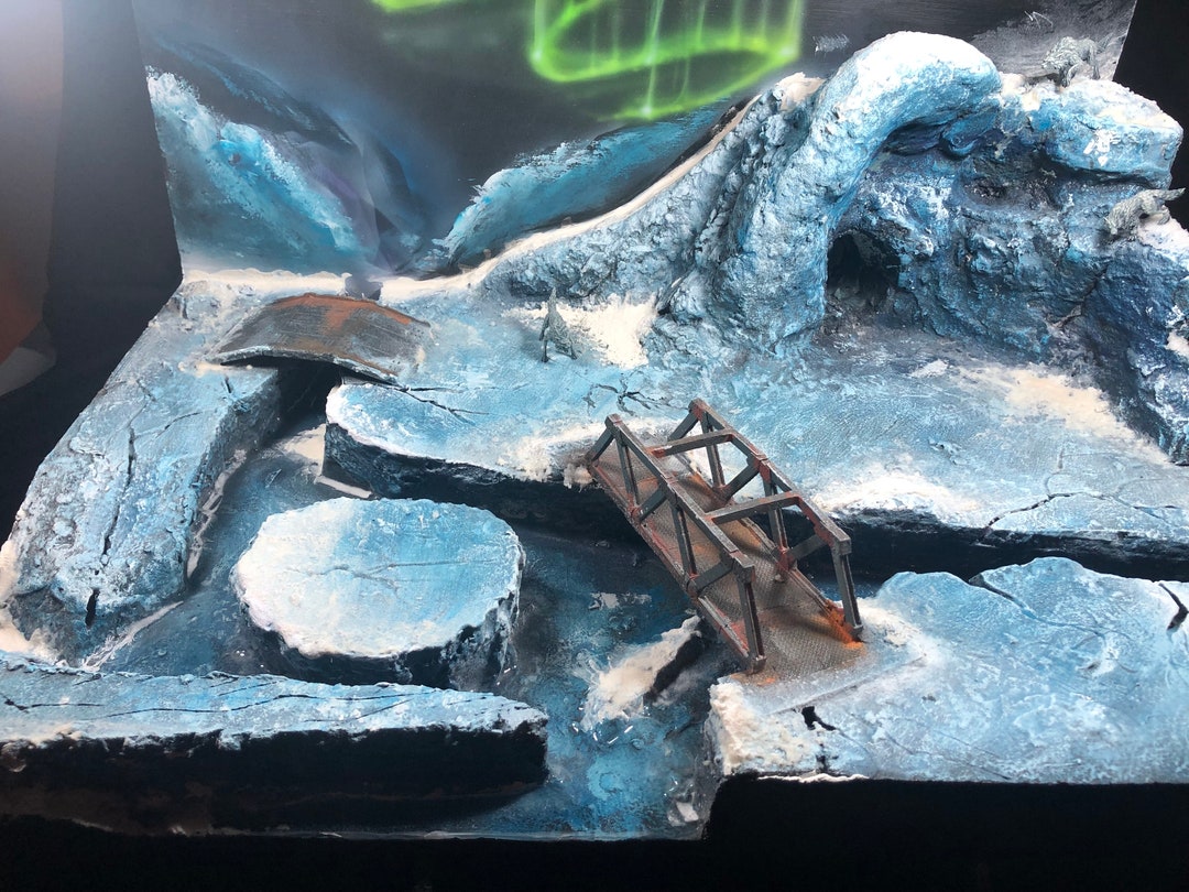 Warhammer 40k Display Board Custom Miniature Gaming Table Modular Board ...