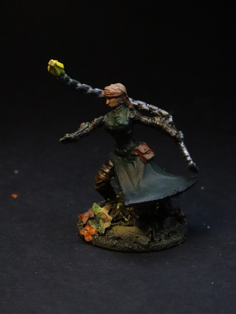 D&D Human Monk Ranger Fighter Miniature Dungeons and | Etsy