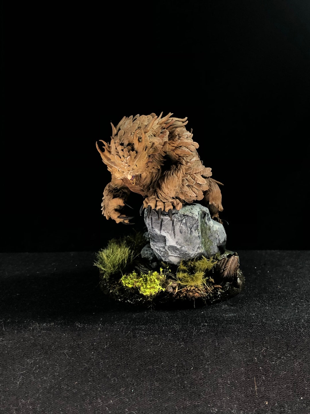 Dnd Owlbear Miniature Painted Mini for Dungeons and Dragons Hand ...