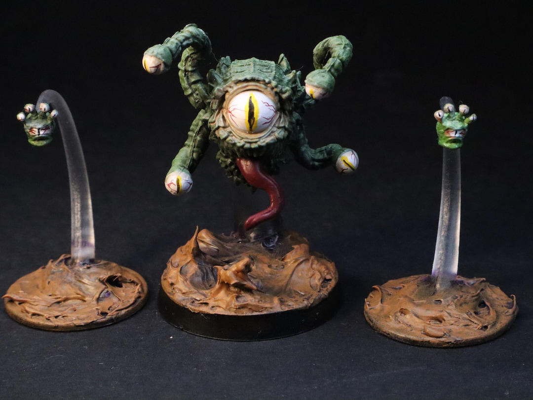 D&D Gazers Gauth Beholders Miniature Dungeons and Dragons - Etsy