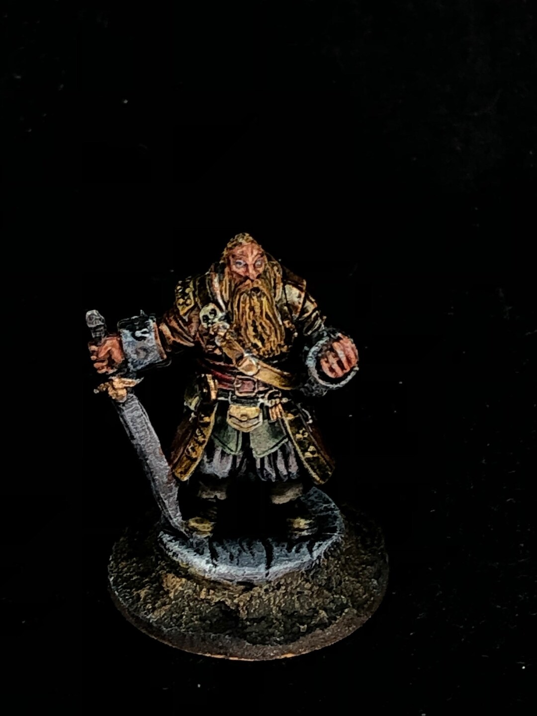 Dnd Dwarf Fighter Miniature for Dungeons and Dragons Dwarf - Etsy