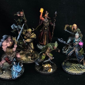 D&D Hero Bundle I Playable Characters I Dnd Painted Heroes I Primal ...