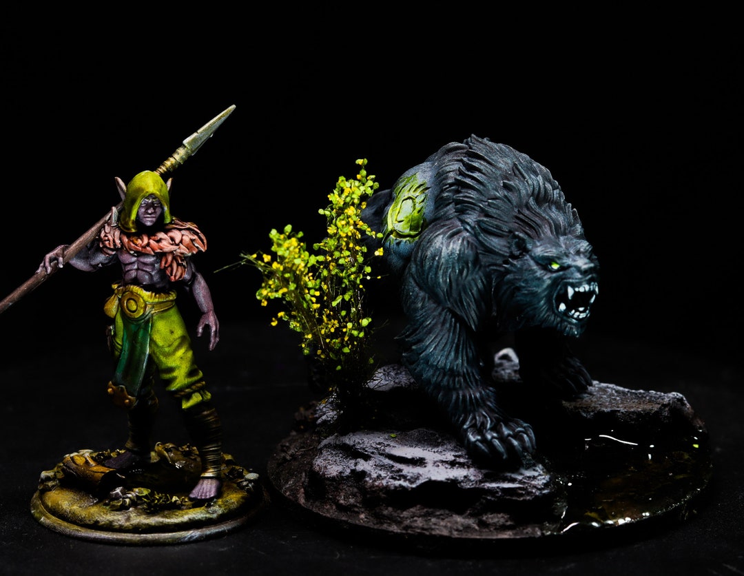 D&D Humandruid With Shapeshift Bear Mini | Dungeons and Dragons ...