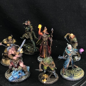 D&D Hero Bundle I Playable Characters I Dnd Painted Heroes I Primal ...