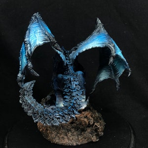 Blue Dragon Dnd Miniature Blue Dragon Mini for Dungeons and Dragons ...