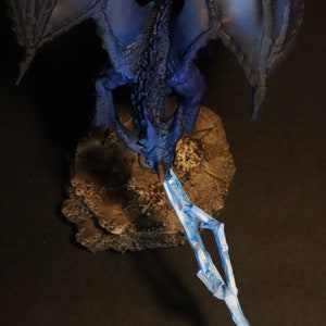 Blue Dragon Dragon Dnd Miniature Painted Mini for Dungeons and Dragons ...