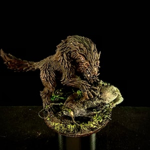 D&D Dire Wolf Miniature Alpha Wolf Dnd Minis for Dungeons and Dragons ...