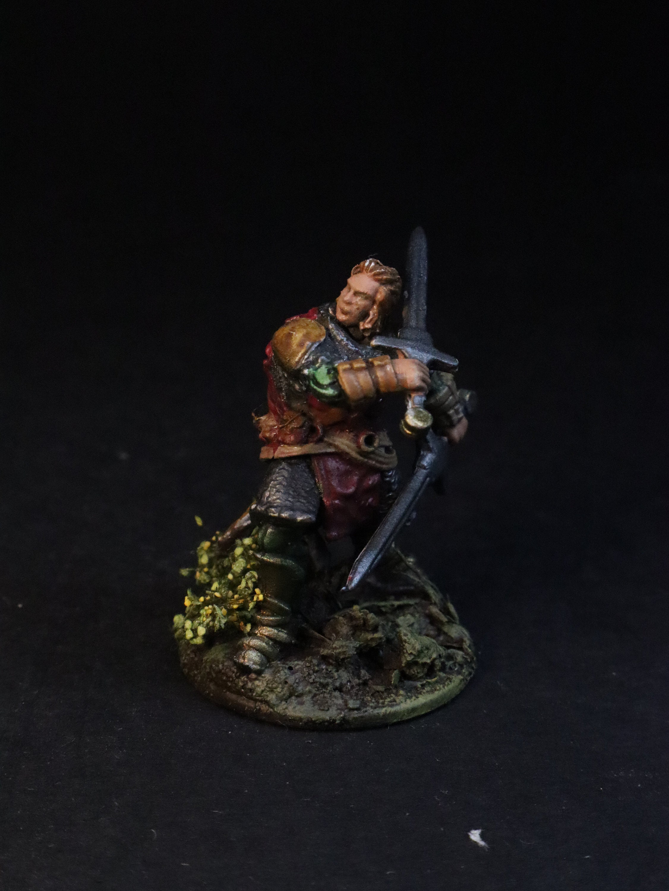 D&D Human Ranger, Warrior, Rogue Miniature, Dungeons and Dragons, Hand ...