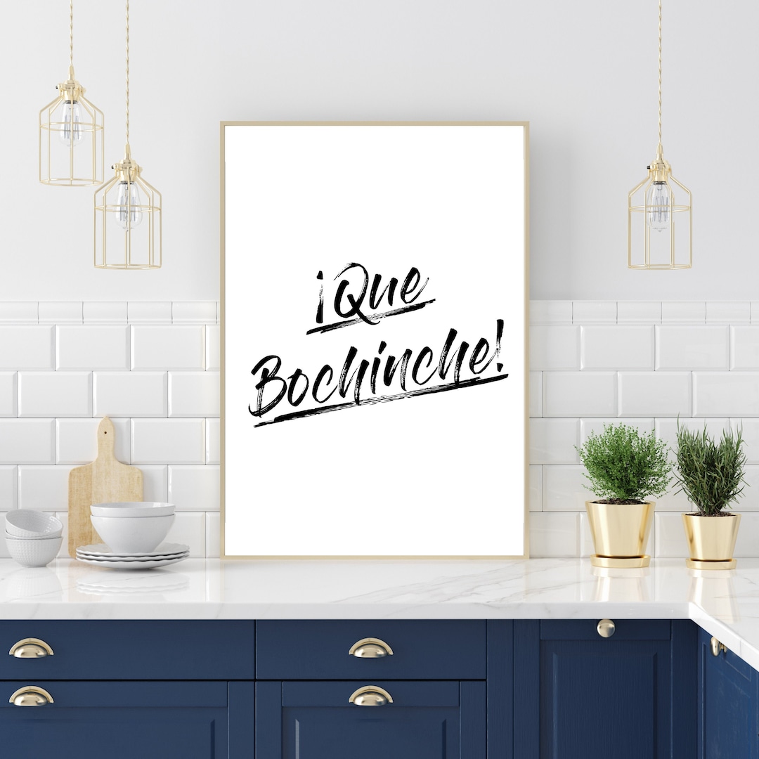 Que Bochinche Latinx Home Decor Instant Download & Print - Etsy