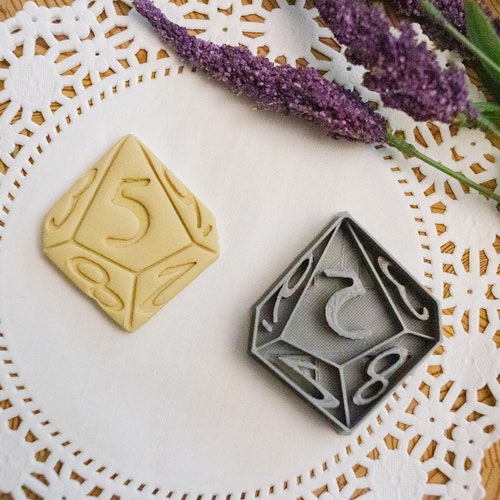 20 Sided Die Cookie Cutter - Etsy
