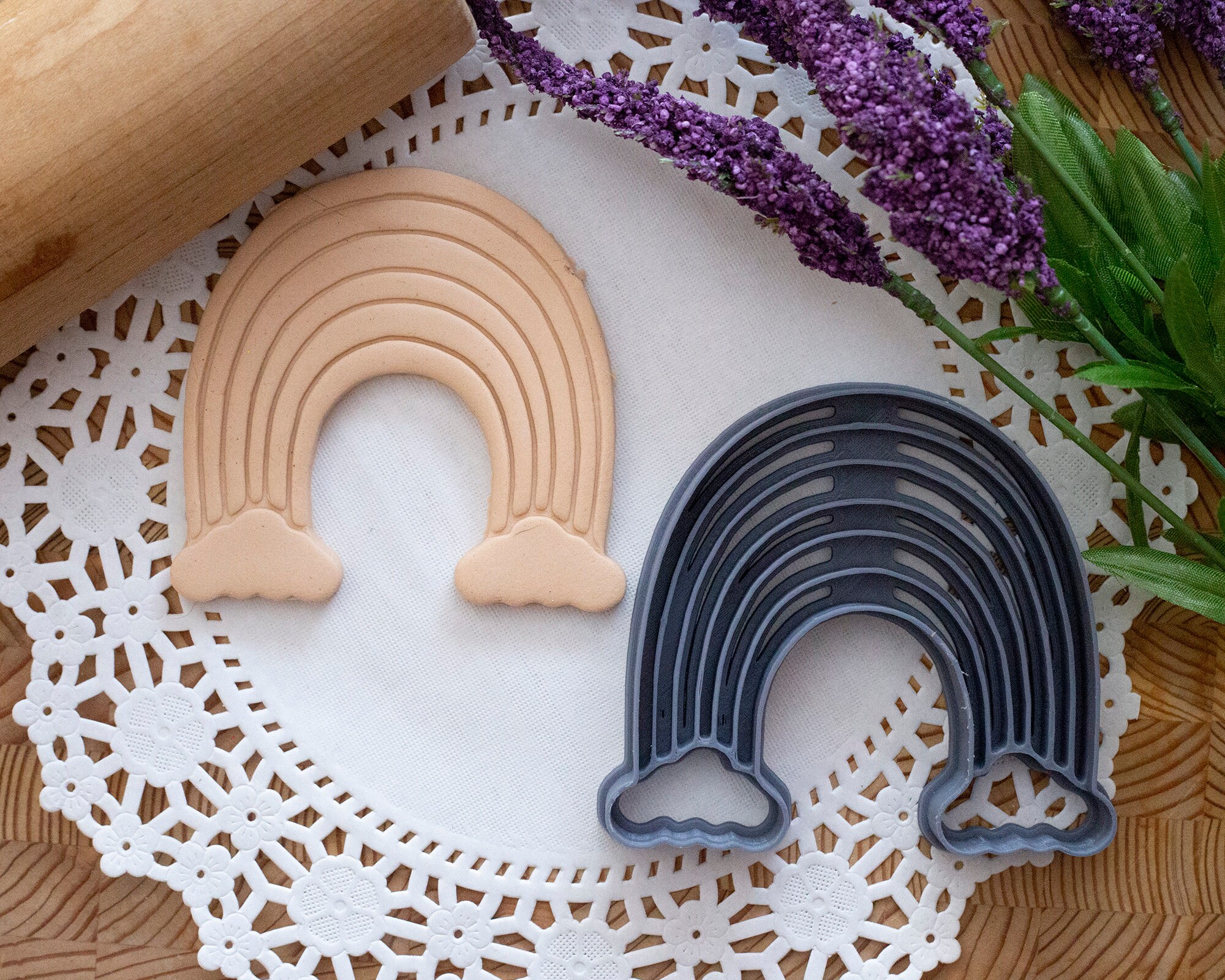 Rainbow Cookie Cutter | Etsy