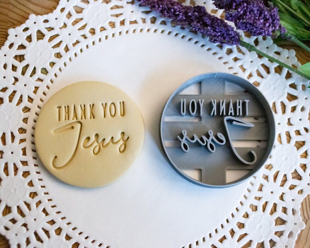 Danke Jesus Cookie Cutter - Etsy Österreich