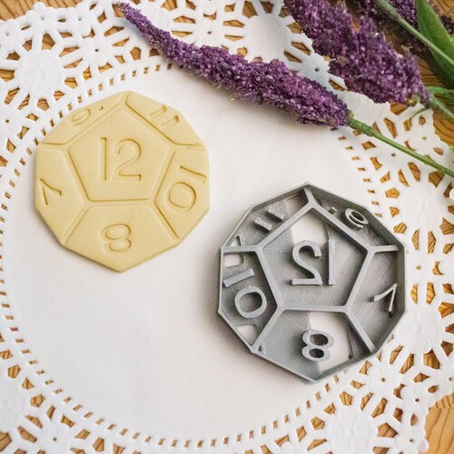 20 Sided Die Cookie Cutter - Etsy
