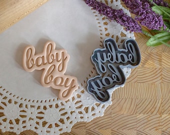 Baby Boy Cookie Cutter - Etsy