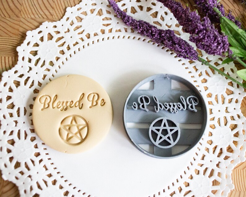 Blessed Be Cookie Cutter | Etsy