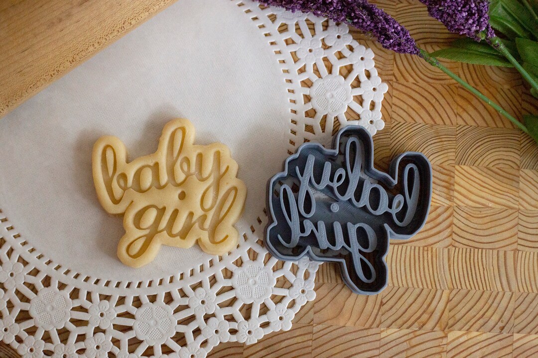 Baby Girl Cookie Cutter - Etsy