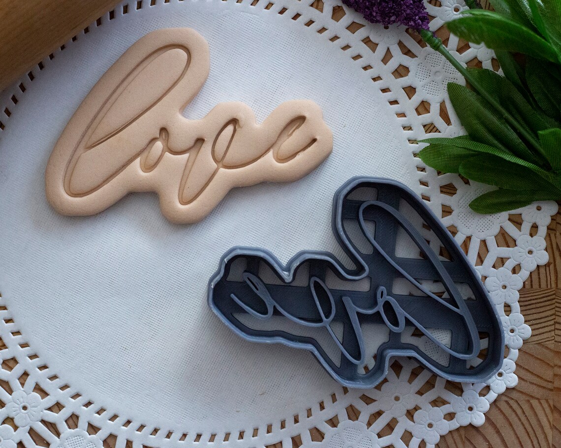 Love Cookie Cutter | Etsy