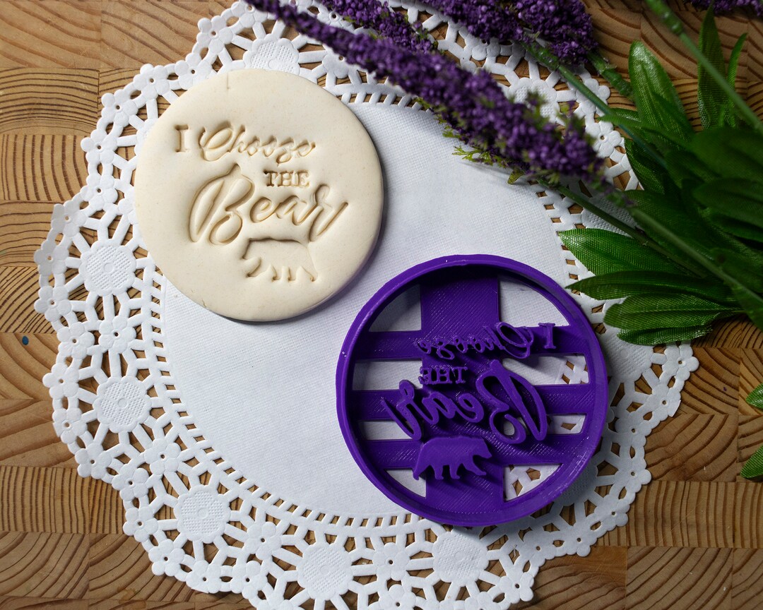 I Choose the Bear Cookie Cutter - Etsy