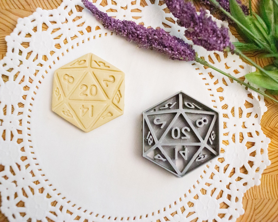 20 Sided Die Cookie Cutter - Etsy