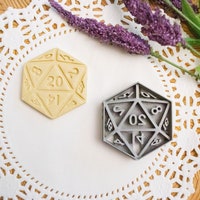 Dice Set of RPG Dnd & Dungeons and Dragons Cookie Cutter Set - Etsy