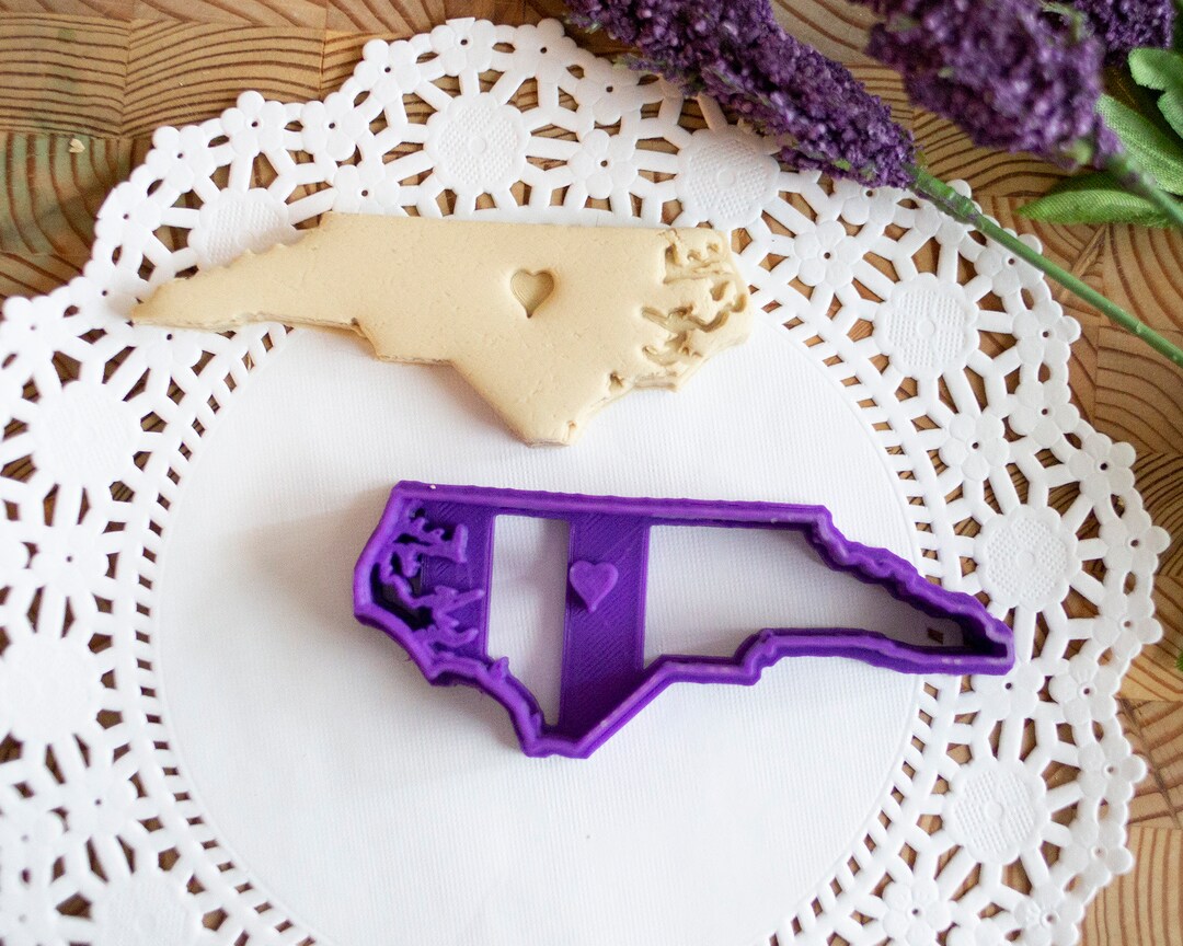 North Carolina Cookie Cutter - Etsy