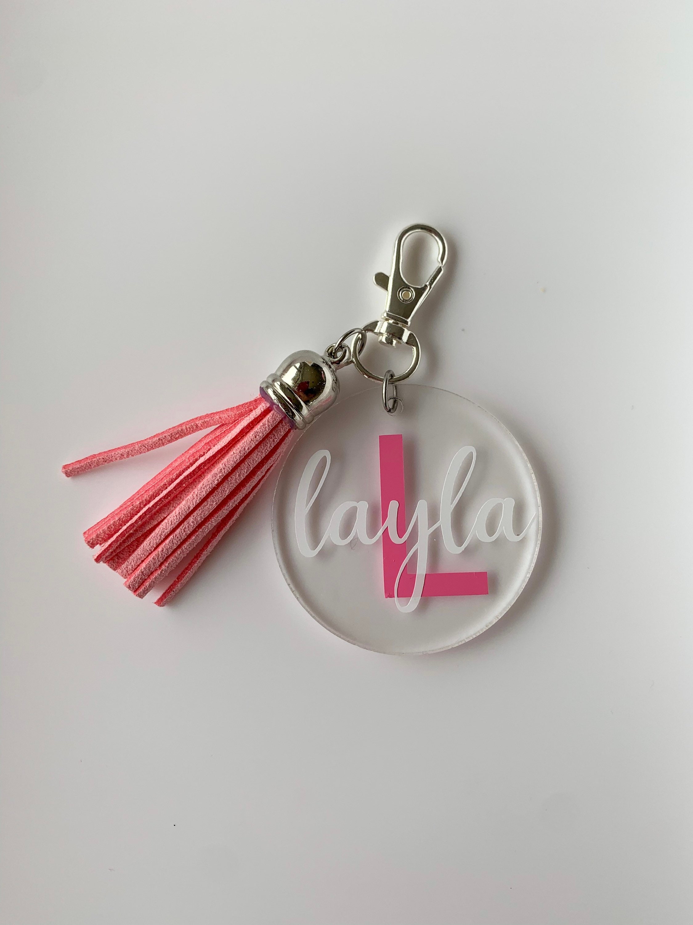 Personalised acrylic KeyRings | Etsy