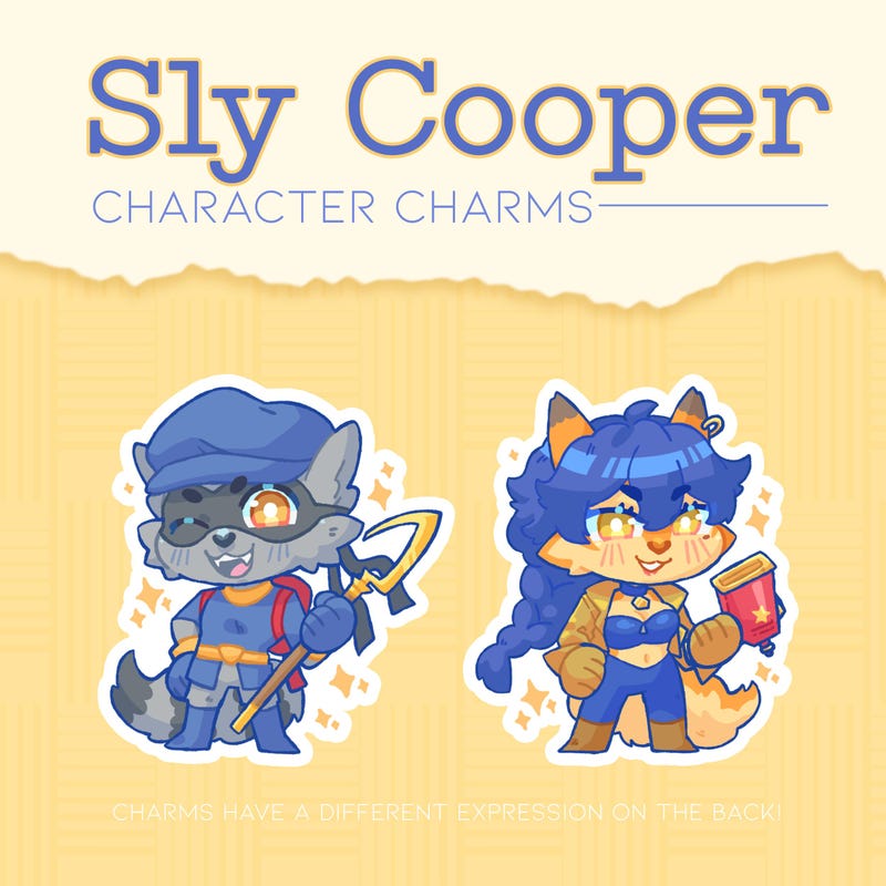 Sly Cooper - Etsy