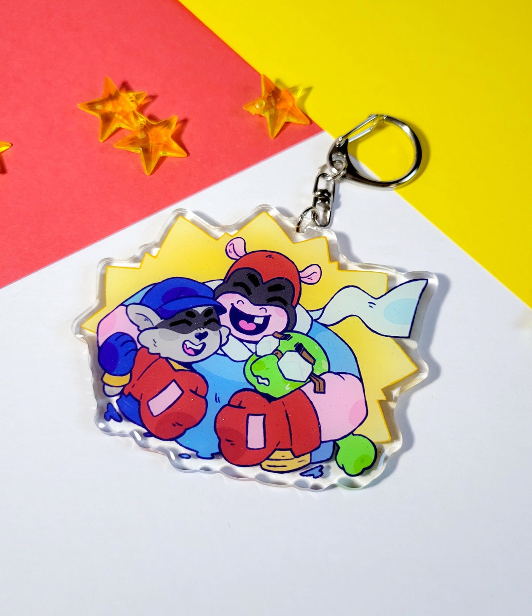 Sly Cooper Gang Keychain - Etsy