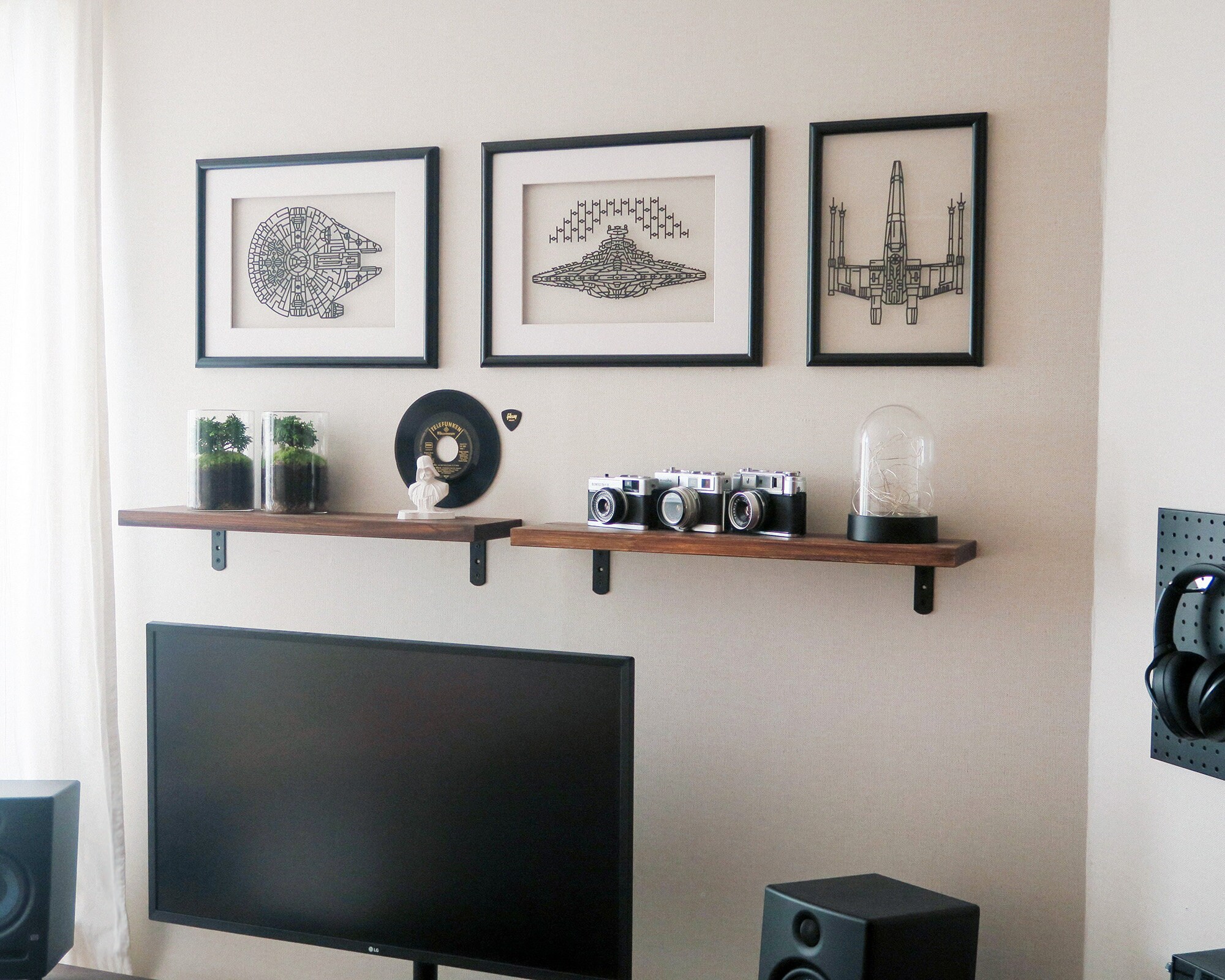 Star Wars Line Art Bellator_star_destroyer Papercut Template Geek Decor ...