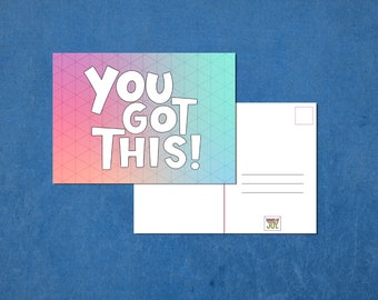 Pre Stamped Postcard - Etsy