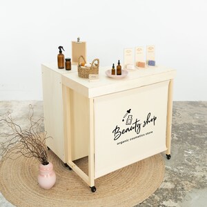 Set Vienna: Portable Counter Vc-06-w and Table Vc-04-c-w Table in ...