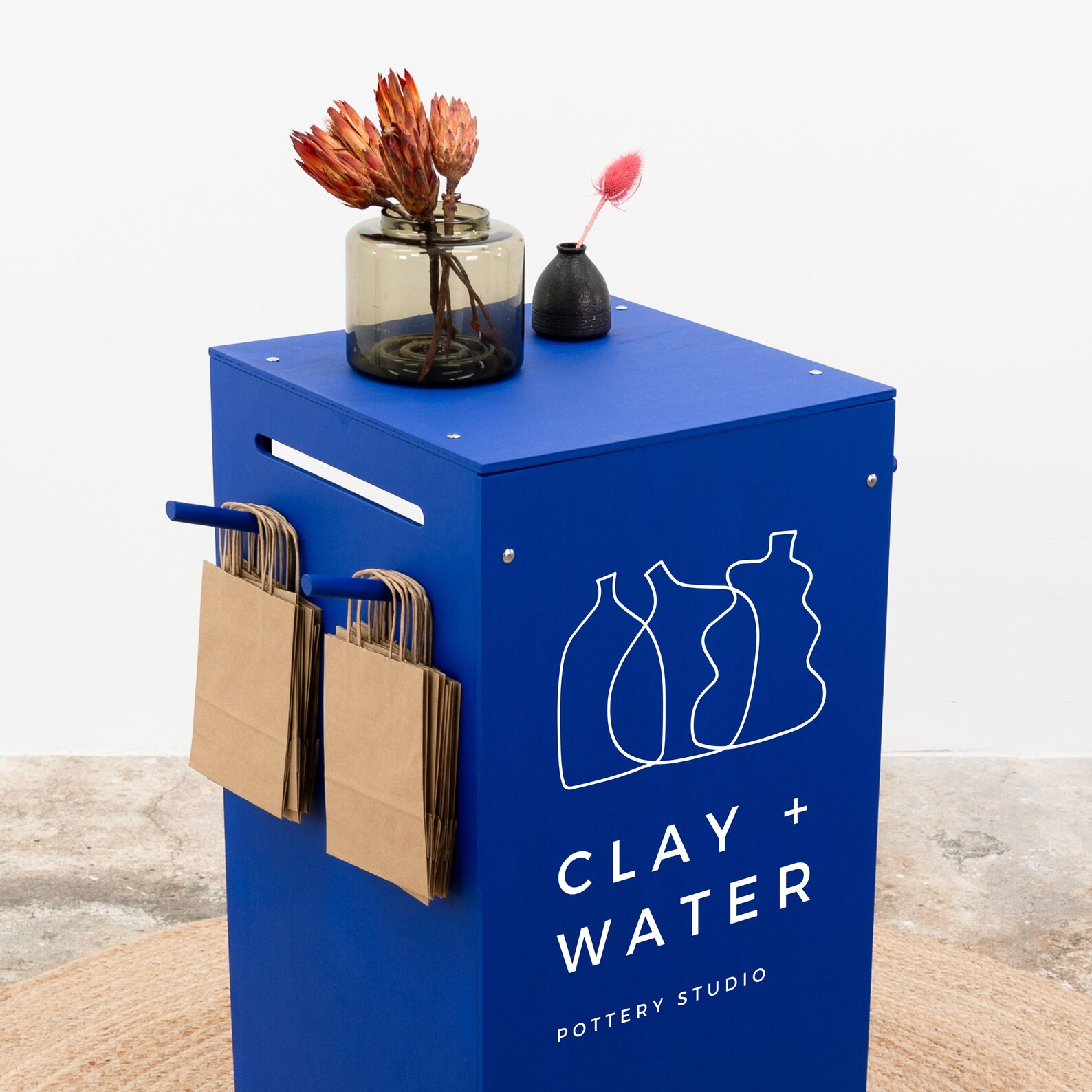 Custom Color Host Stand, Portable Checkout Counter, Retail Kiosk - Etsy
