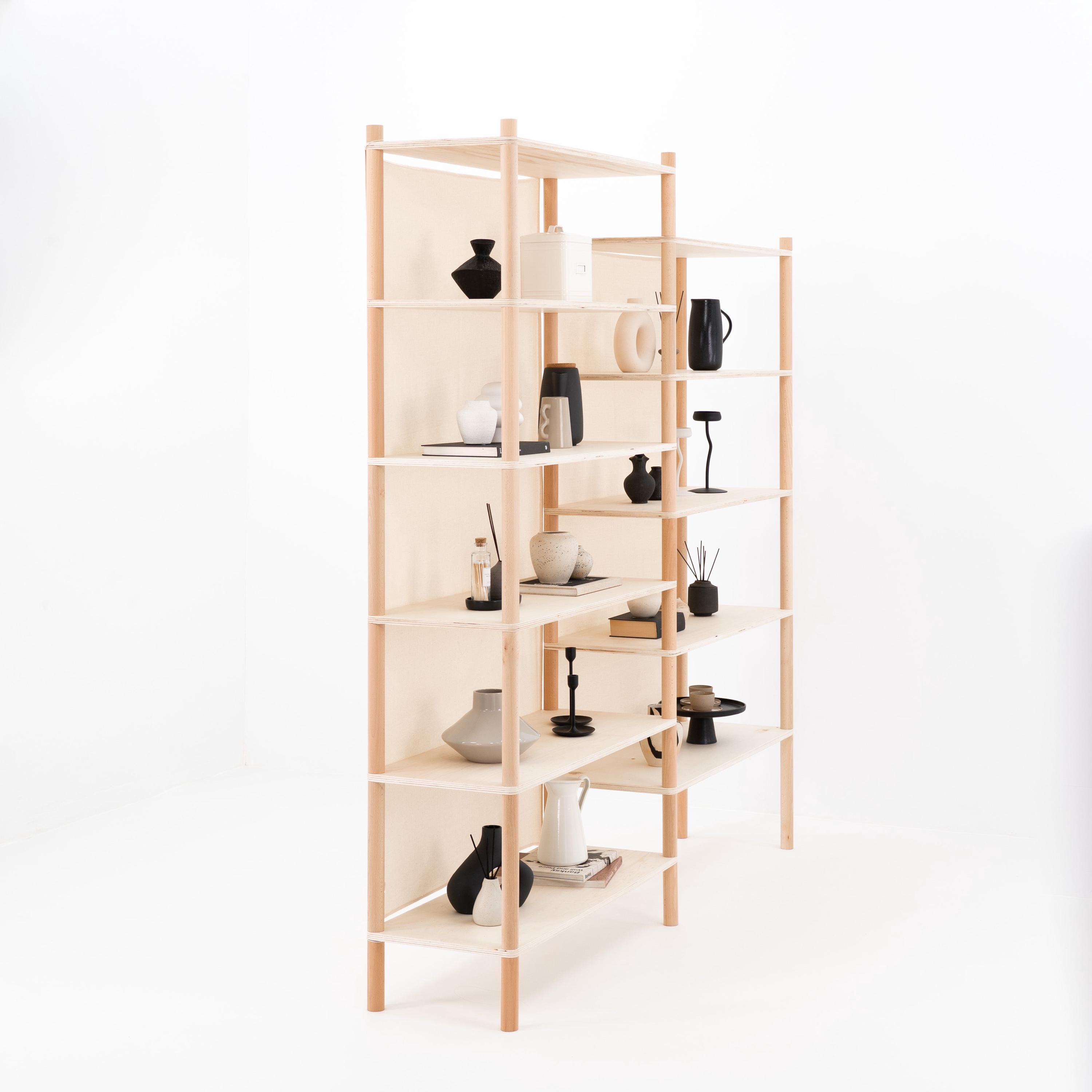 Double Shelving Unit BS-02-A-NT for Trade Shows, Events and Retail ...