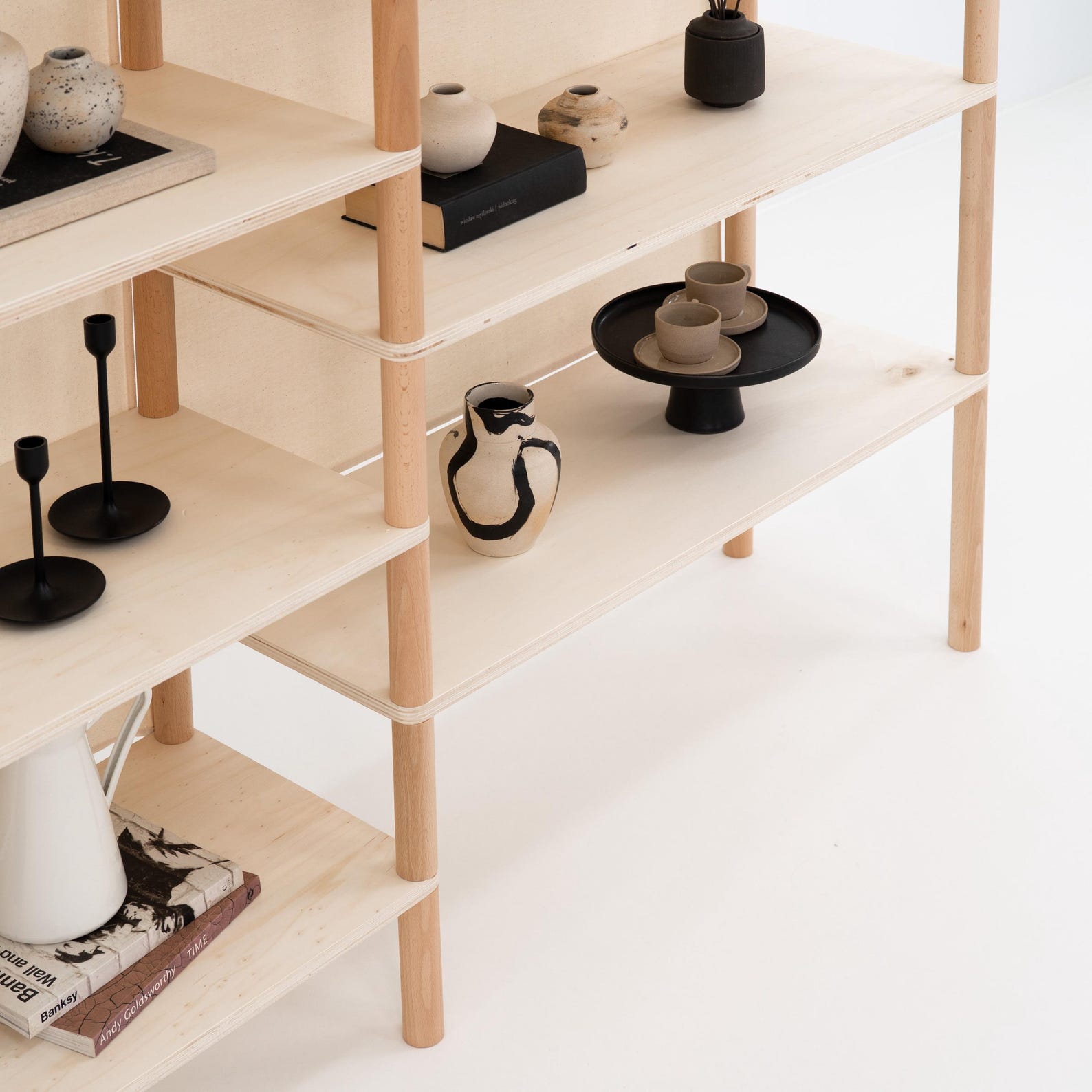 Double Shelving Unit BS-02-A-NT for Trade Shows, Events and Retail ...