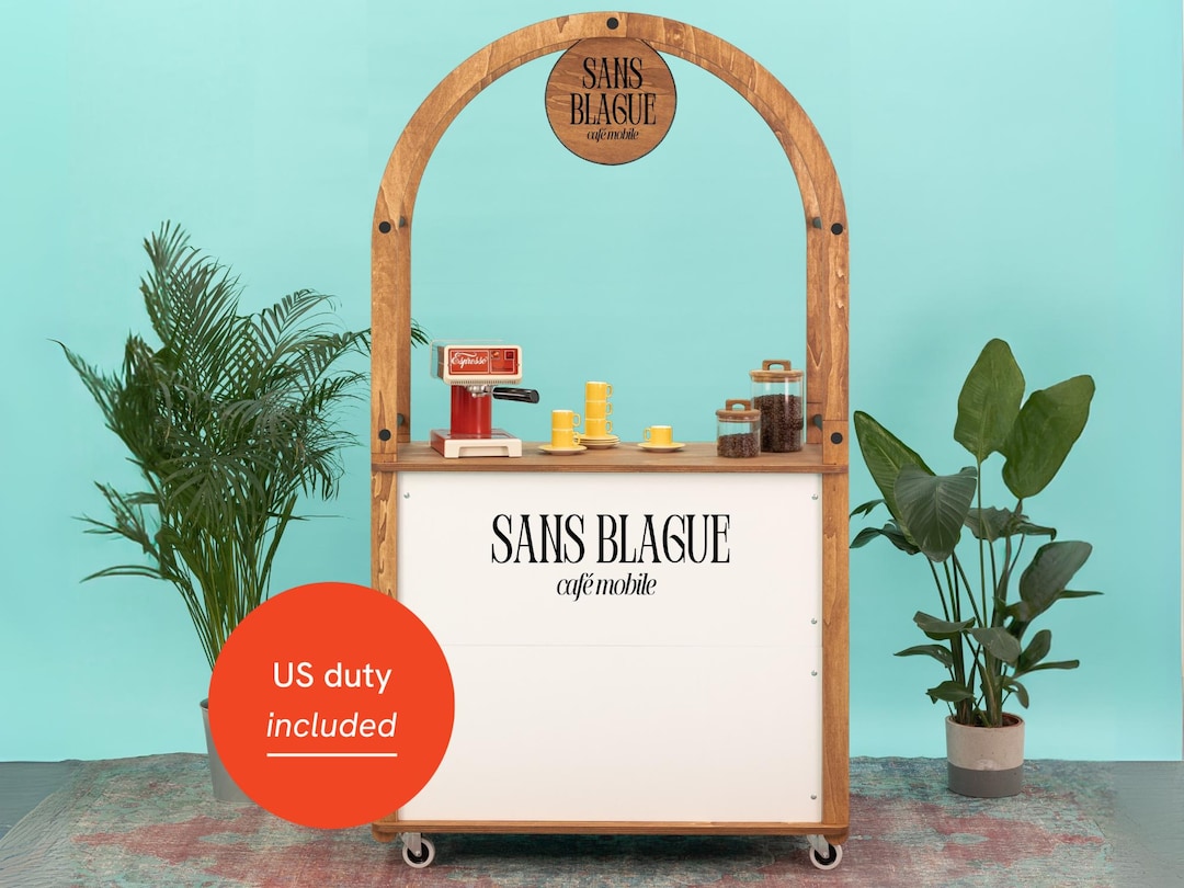 Bistro Trolley VC-24-W-ML | Custom Color - Etsy