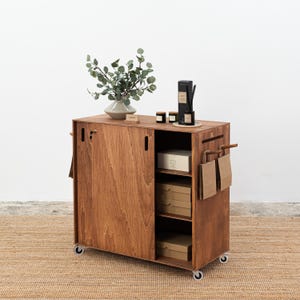 Checkout Counter VC-08-W-CF Coffee, Portable, Collapsible Display ...