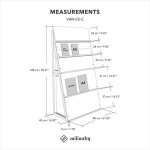 Large Wooden Display Stand for Notebooks, Books, Planners, Cards - Etsy
