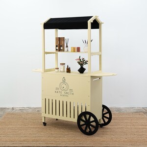 Custom Color Display Cart VC-11-W-ML for Events and Shows Perfect for ...