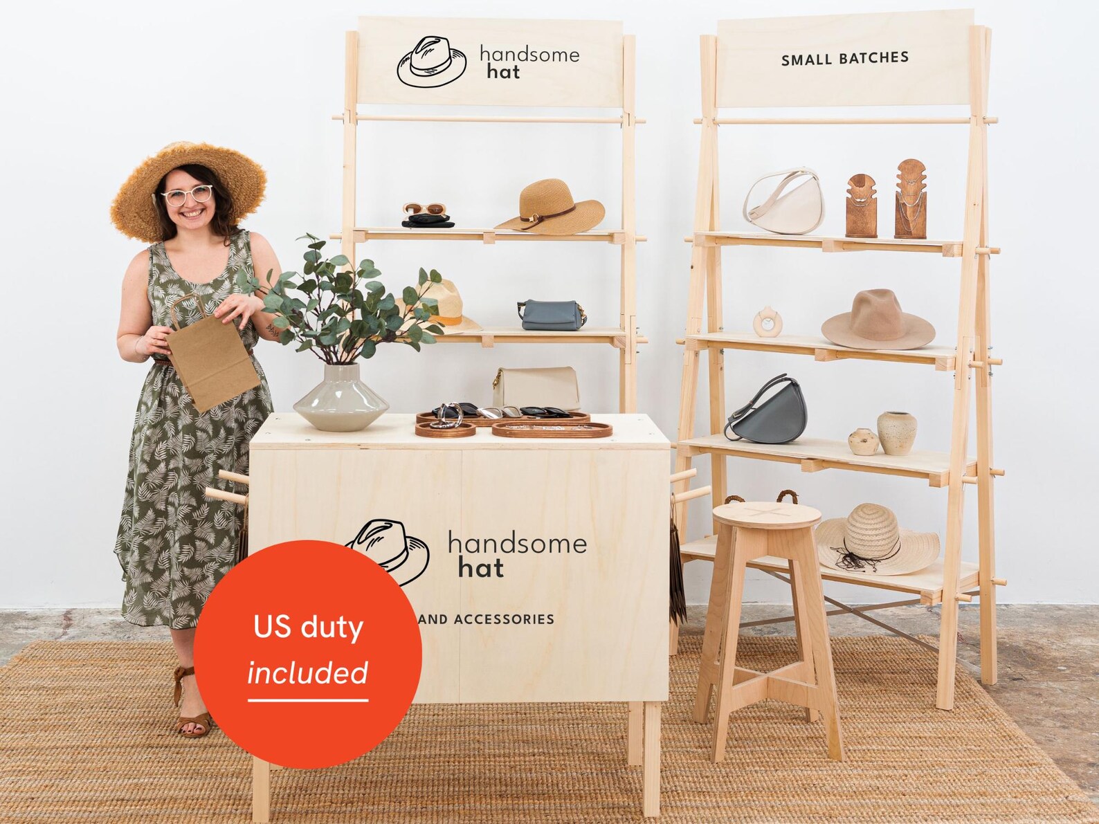 Dublin Bundle | Vendor Booth | Counter & Shelfs | Market Stall ...