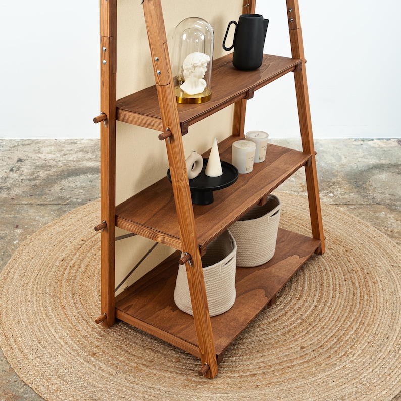 Portable Lightweight Shelving Unit VS-05-CF to Be Placed Against the ...