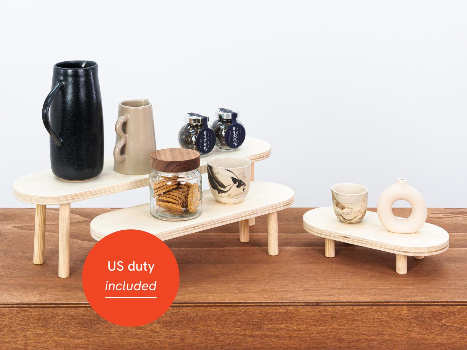 Set of 3 Risers VAR-10-NT | Display Stands for Candles, Jewelry ...