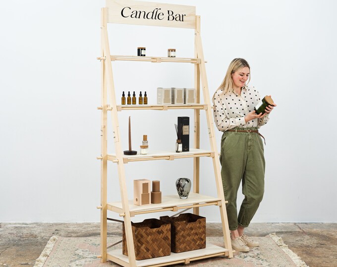 8' Display Wall Craft Show Display Portable Shelves Art Show Display ...