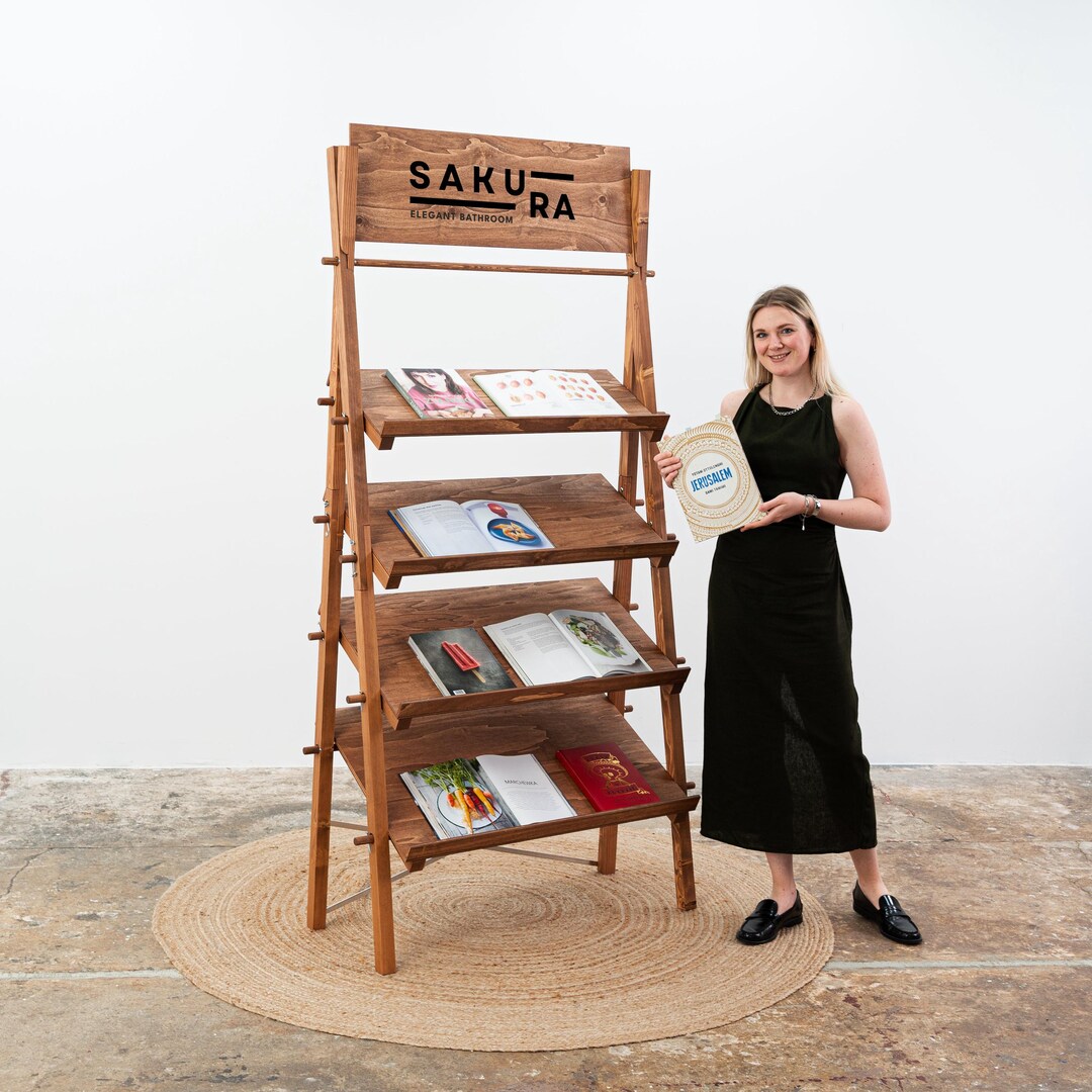 Display Shelving VS-07-CF With Slanted Shelves for Shops and Fairs - Etsy