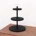 3-tier Display Platter | Modern Black Stand for Trade Shows, Events ...