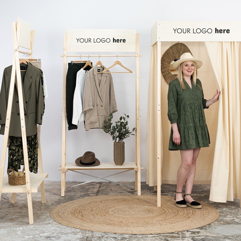 Boutique Clothing Rack - Etsy