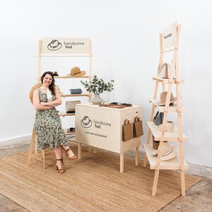 Dublin Bundle | Vendor Booth | Counter & Shelfs | Market Stall ...