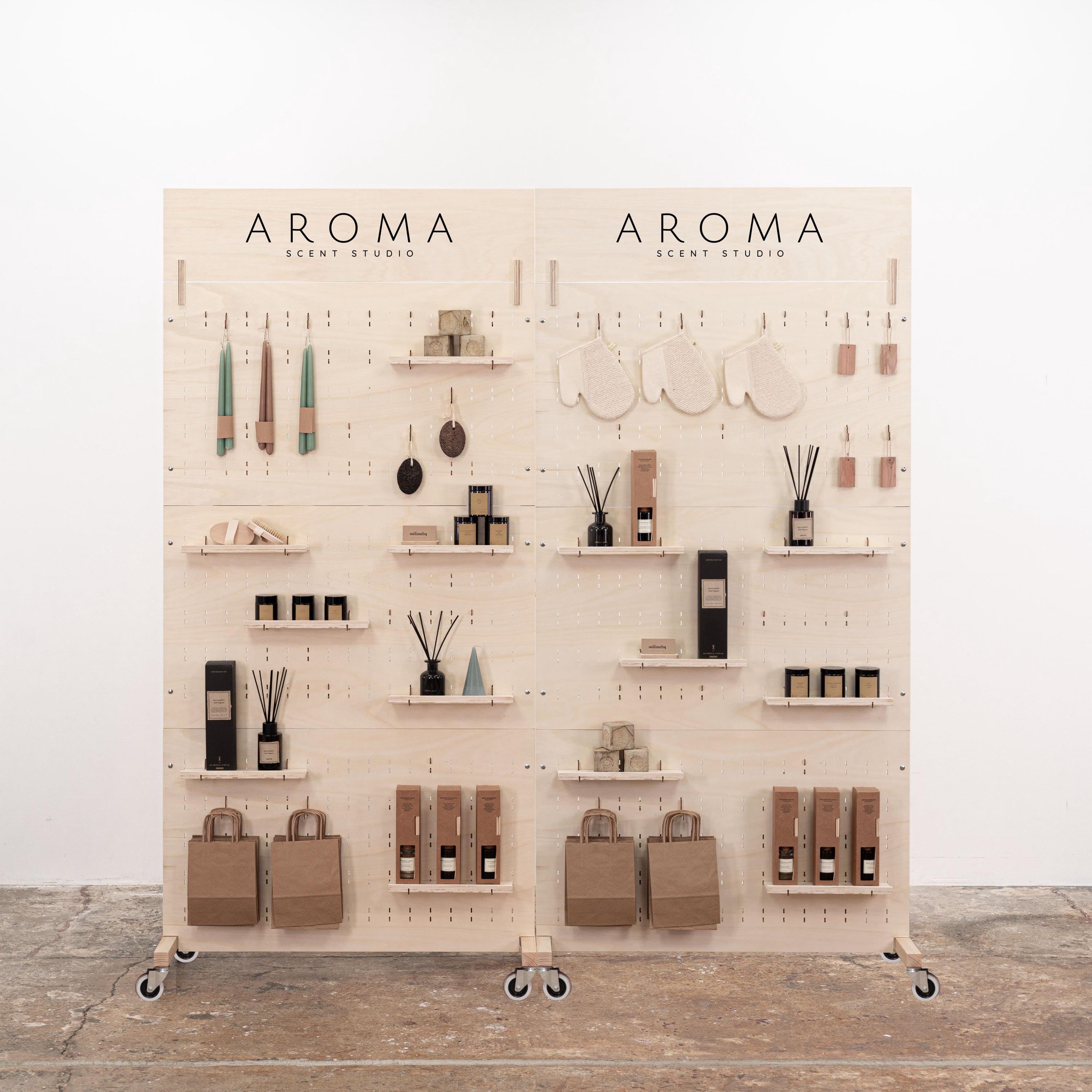 Pegboard Wall Display | Modular Portable Panel for Trade Shows, Events ...